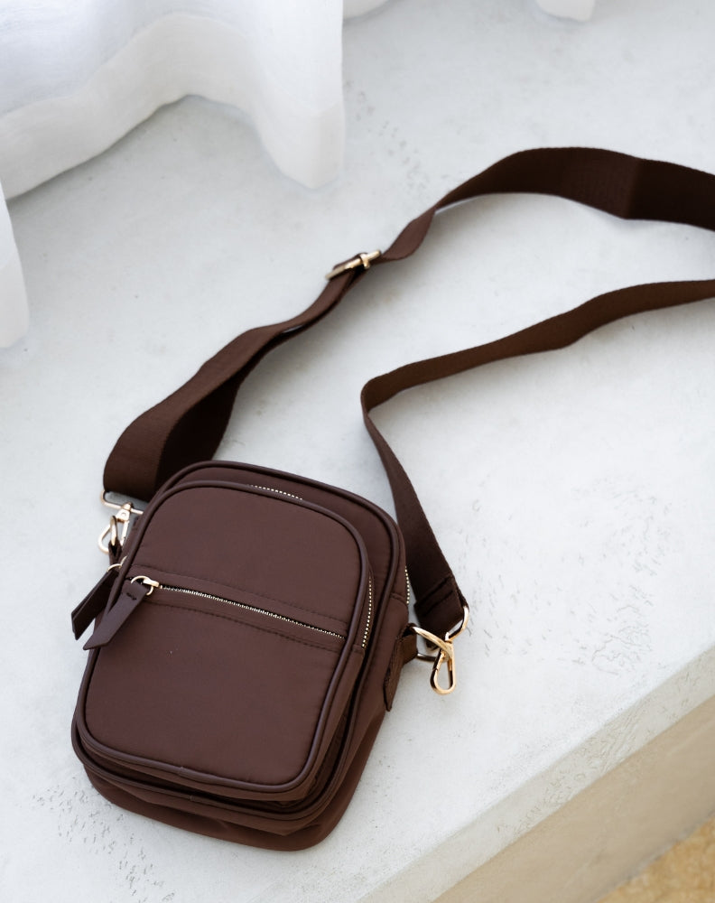 Natalie Bag - Chocolate – Freez Clothing
