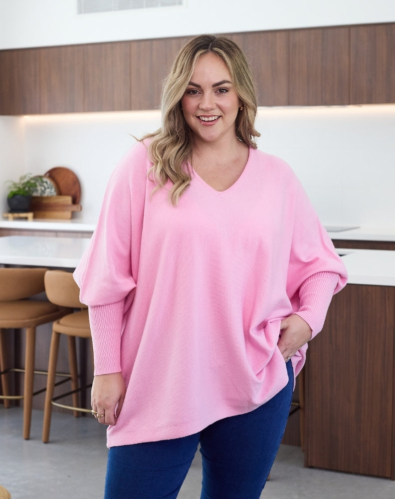 Amy Knit - Blush – Freez Clothing