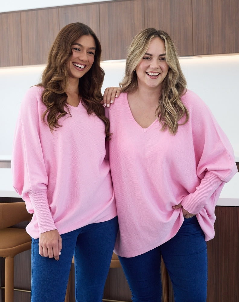 Amy Knit - Blush – Freez Clothing