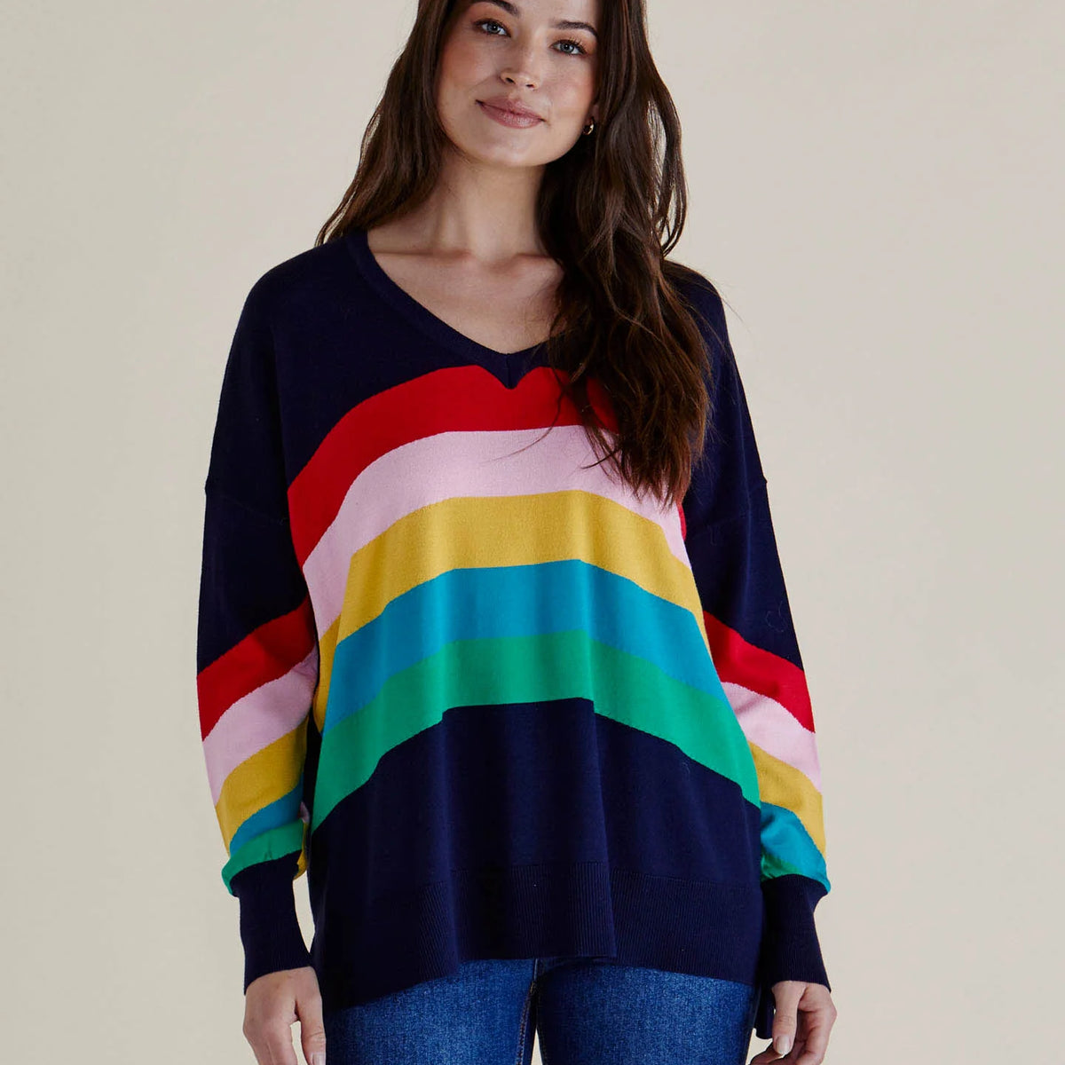 Mimi Sweater - Rainbow – Freez Clothing
