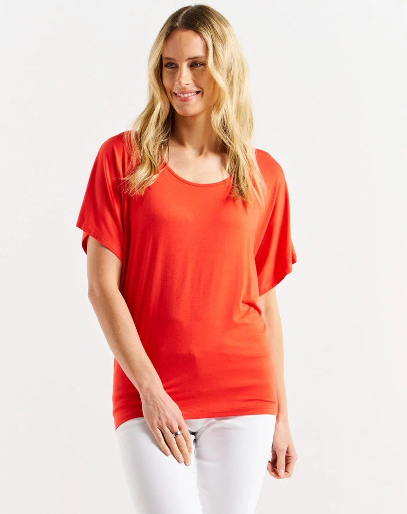 Maui Tee - Flame Red – Freez Clothing