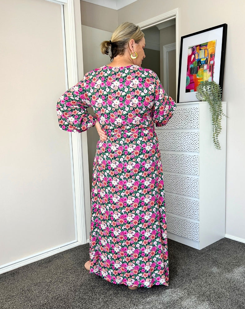 Zoe Maxi Dress - Floral – Freez Clothing