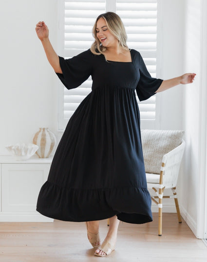 Kalani Dress - Black – Freez Clothing